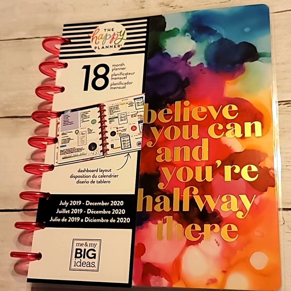 Happy Planner | Office | Nwt Happy Planner Classic Size Planner | Poshmark